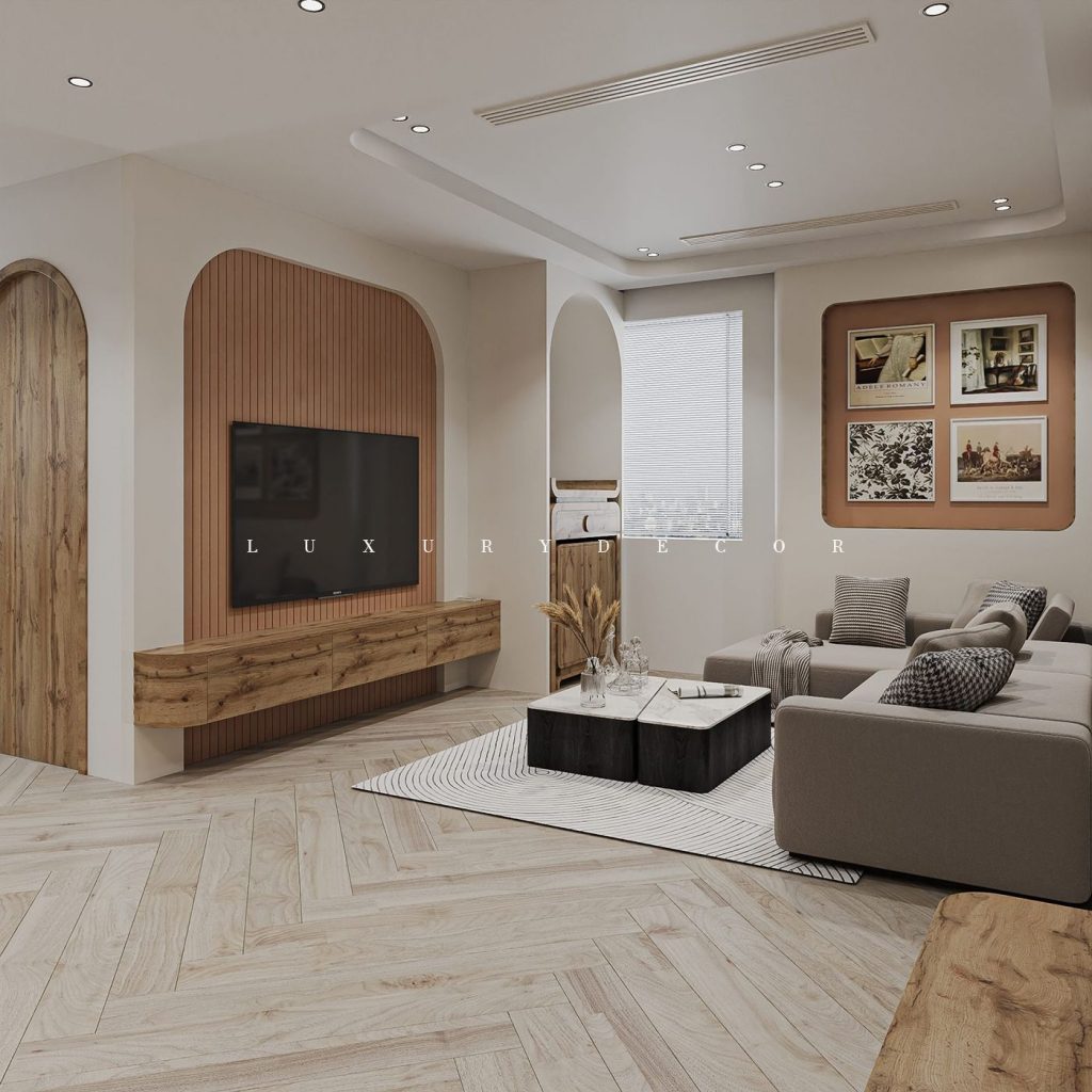 Khám Phá Thiết kế Nội thất Chung cư Tân Tây Đô Phong cách Wabi Sabi